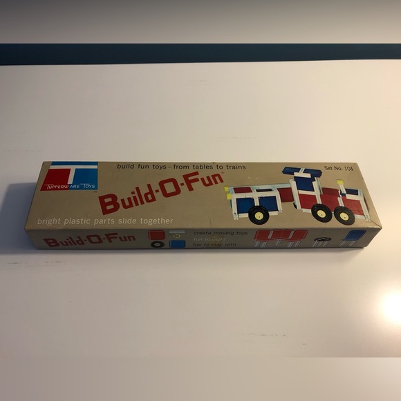 Tupperware | Toys | Vintage Tupperware Toys Buildofun Set 1 | Poshmark